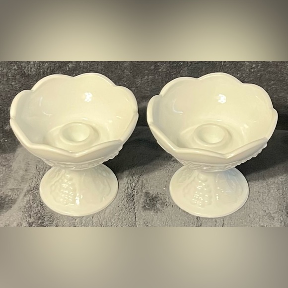 Colony | Accents | Vintage Harvest Milk Glass By Colony Flower ...